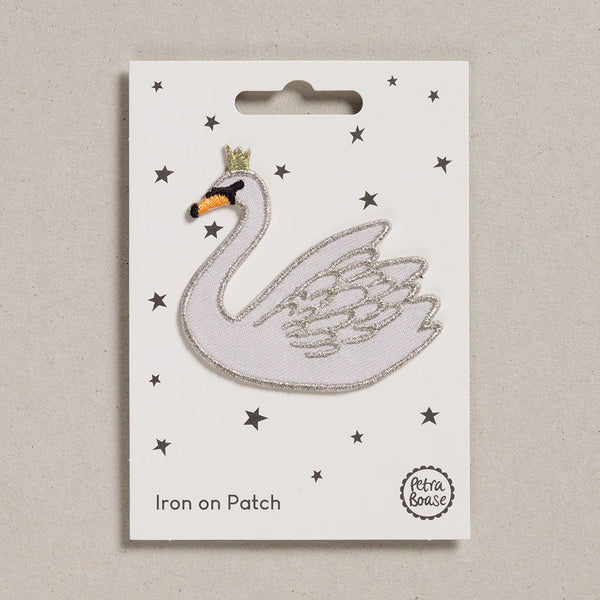 Swan Iron-On Patch