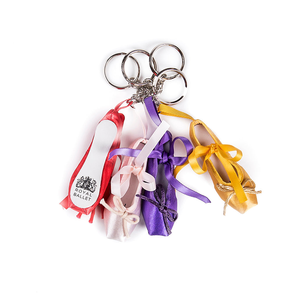 Ballet Shoe Keyrings - Royal Ballet and Opera Shop